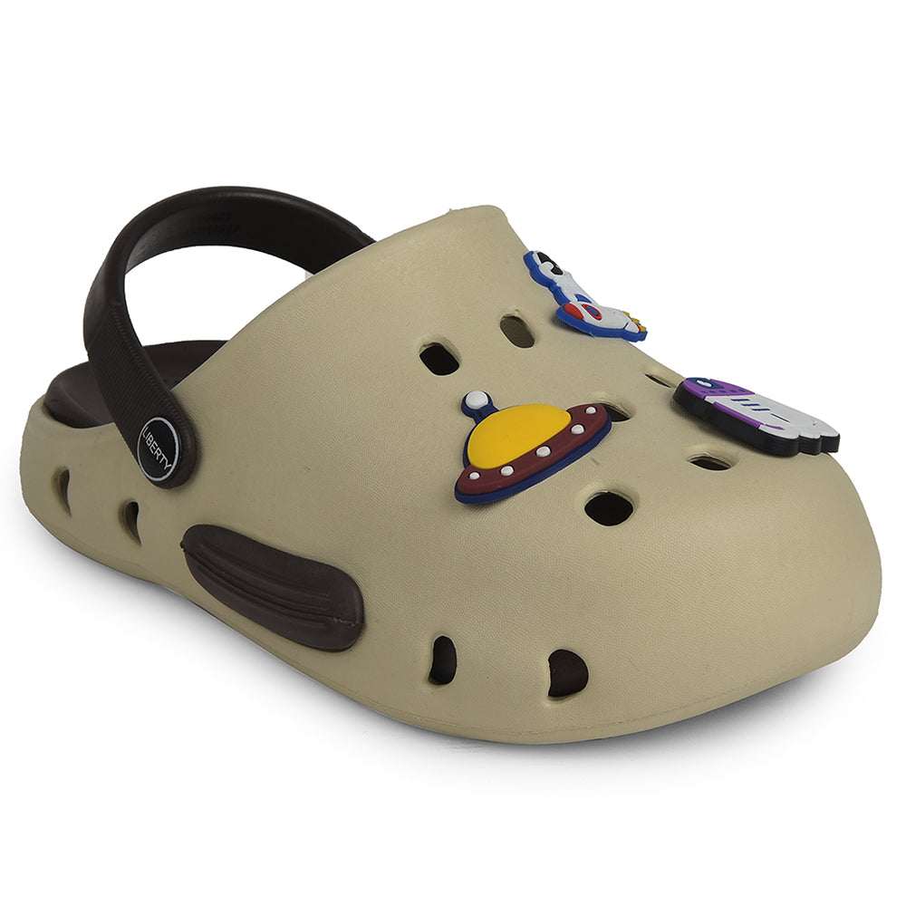 Buy A-HA Beige Casual Clogs For Kids CUTIER By Liberty