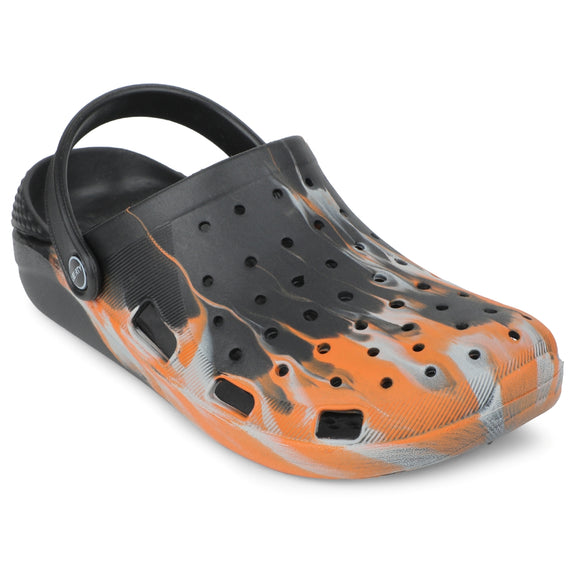 Buy A-HA Orange Slingback Clogs For Men LPMXT-961E By Liberty
