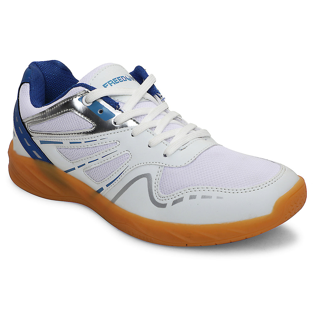 Buy FREEDOM Sky Blue Badminton Shoes For Men ASPIRE-1E