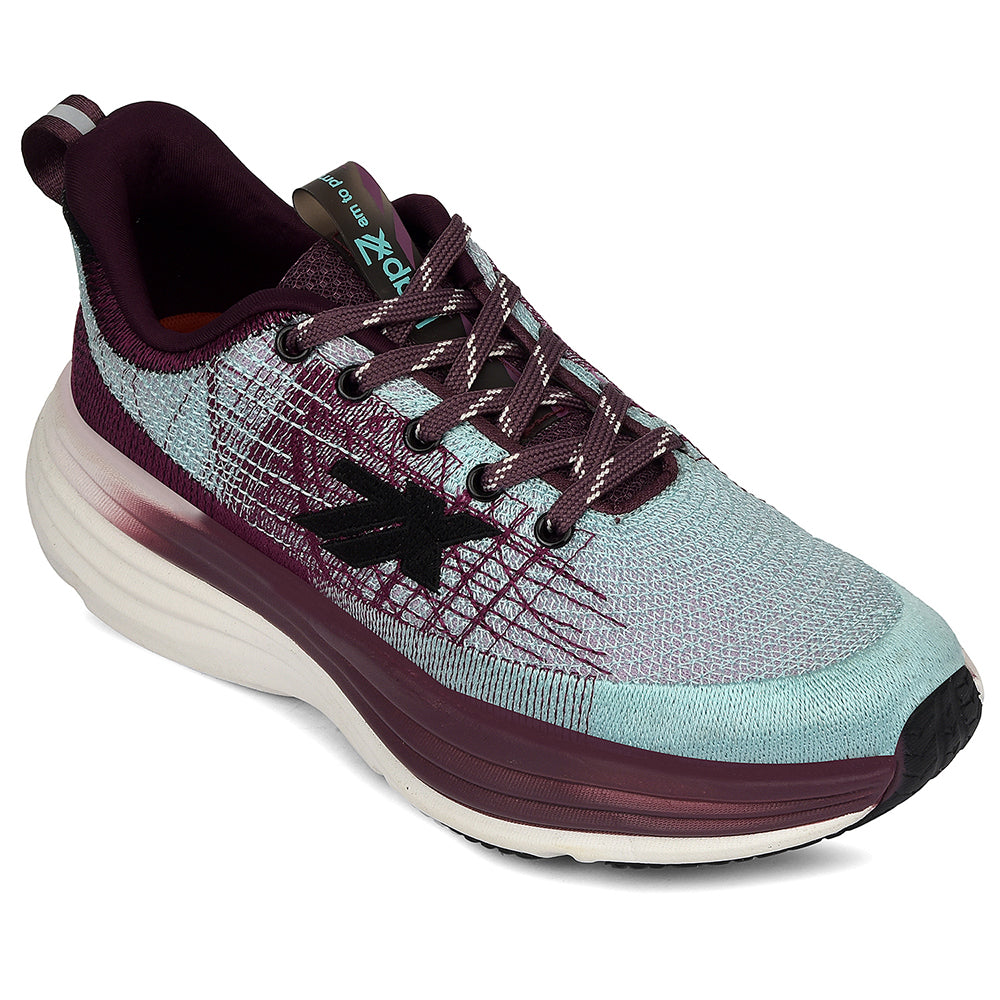 Buy Leap7x Purple Sports Lacing Running Shoes For Women WAVESTAR-4 By ...