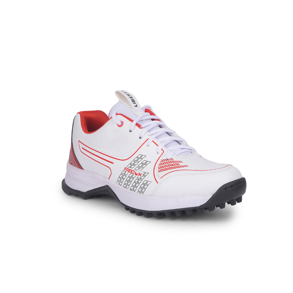 Buy FREEDOM Sports Red Cricket Shoes For Men CRICSTAR01 By Liberty
