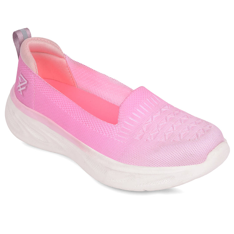 Buy Leap7x Pink Non Lacing Casual Shoes For Women SLIPIN-24E
