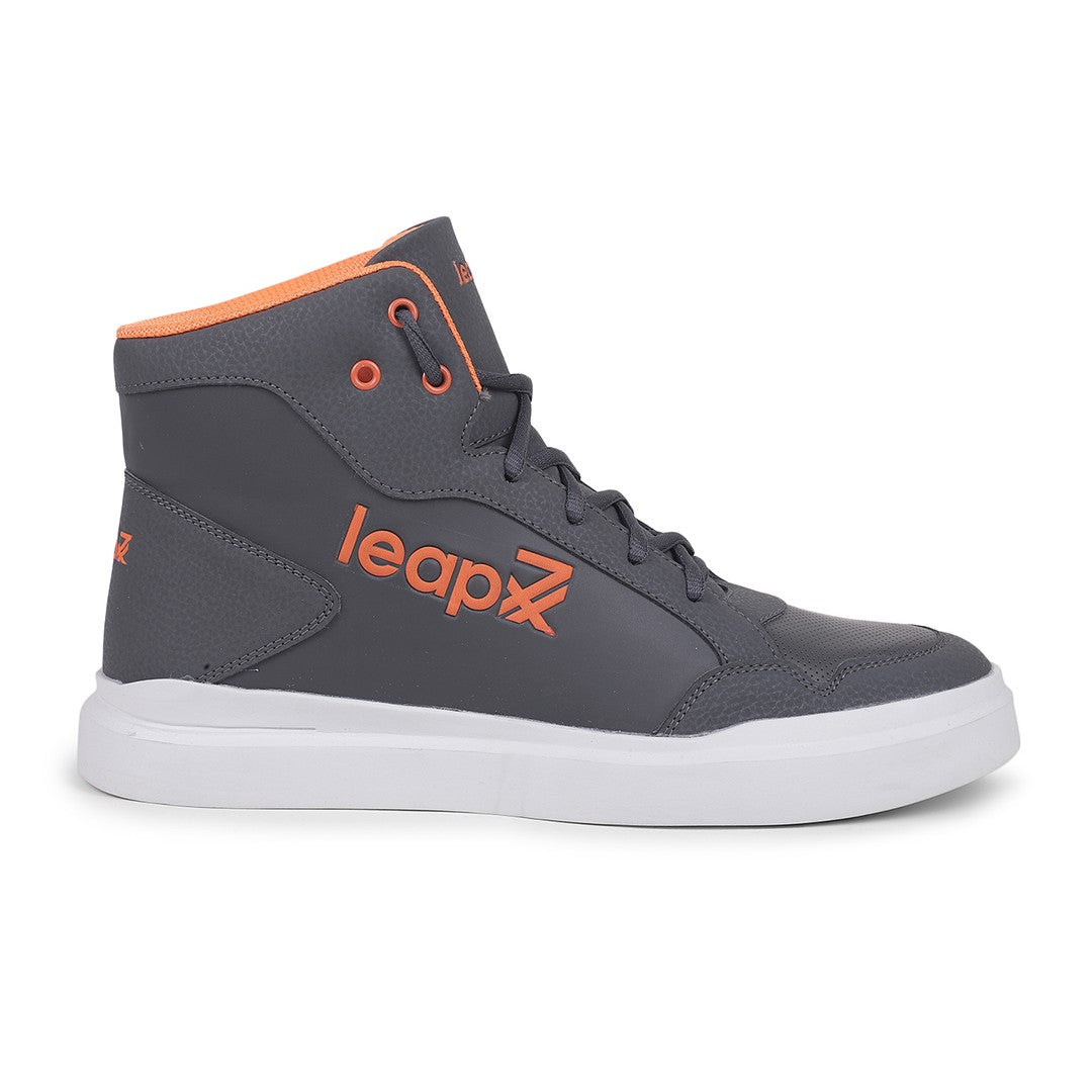 Buy Leap7x Casual Grey Lacing Sneakers VENOUR-1E-6941003102