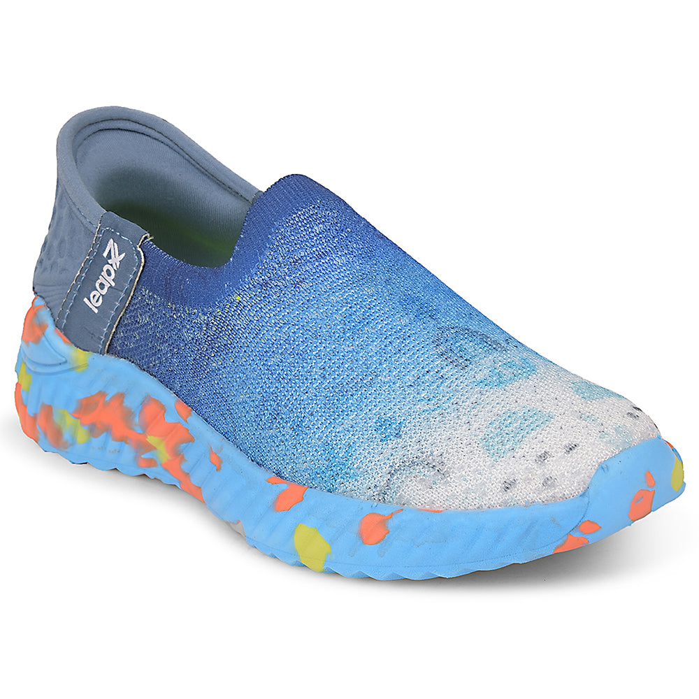 Buy Leap7x Blue Slip-On Walking Shoes For Kids NITKID-13