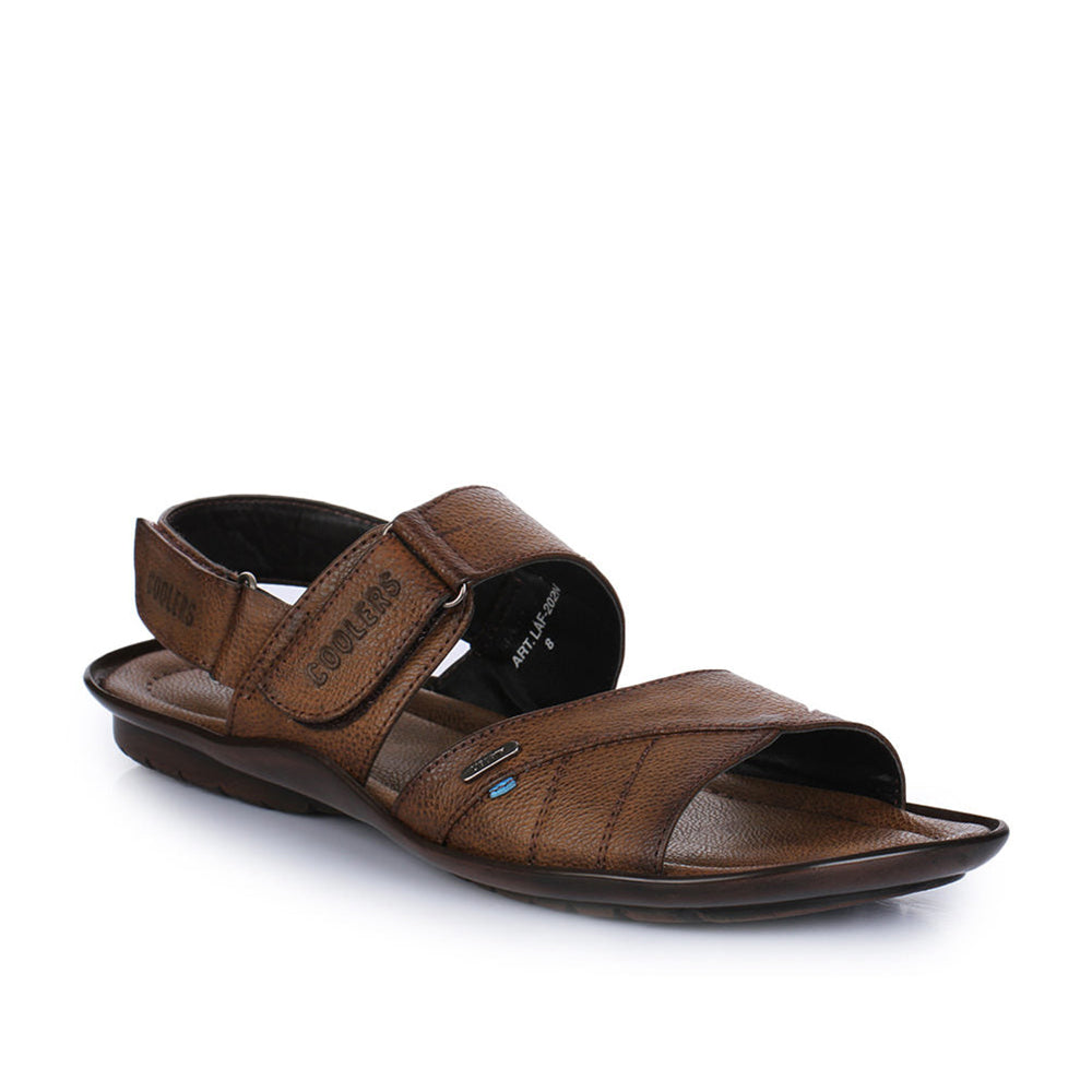 Buy Coolers Formal Brown Sandals For Men LAF-202N By Liberty