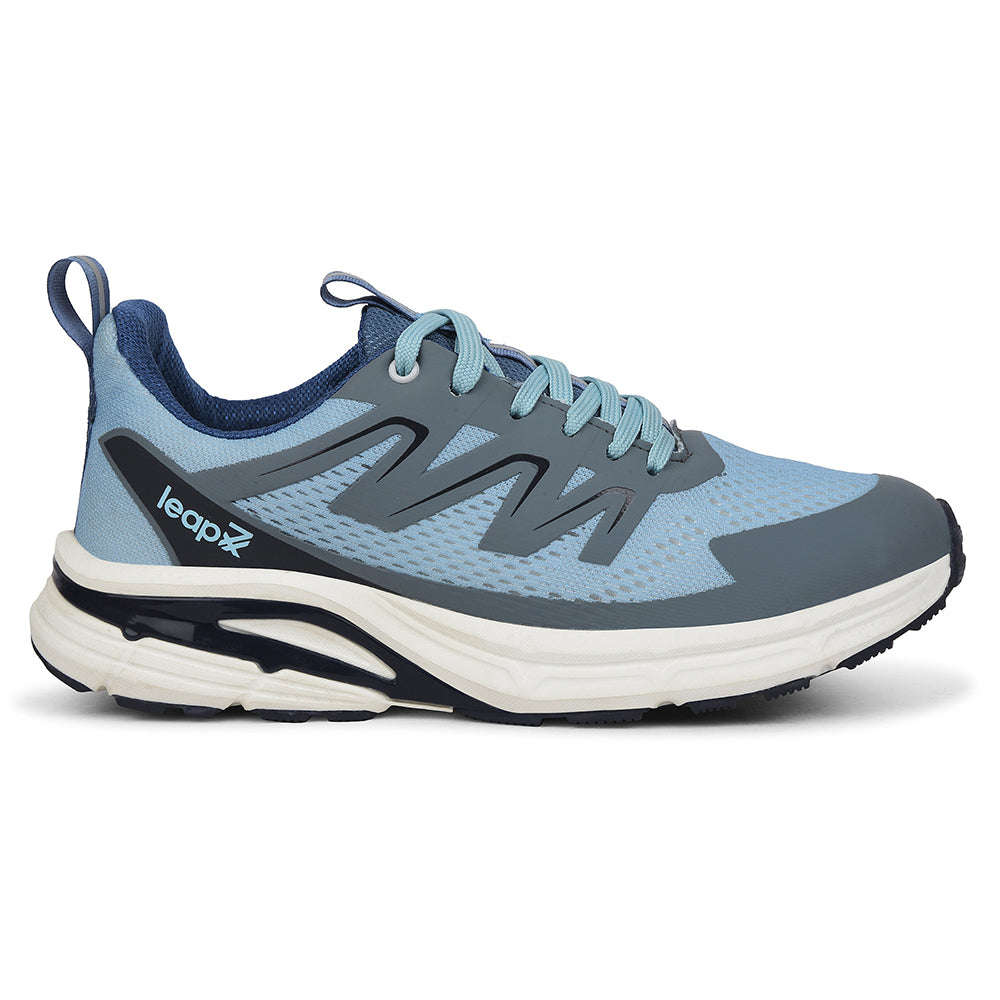 Buy Leap7x Blue Casual Lacing Running Shoes For Men