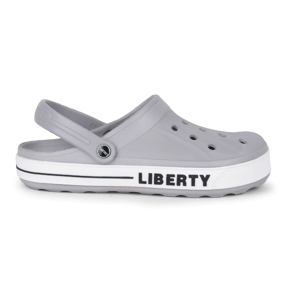 Buy A-HA Light Grey Casual Slip-on Clogs For Men LITEWALK By Liberty