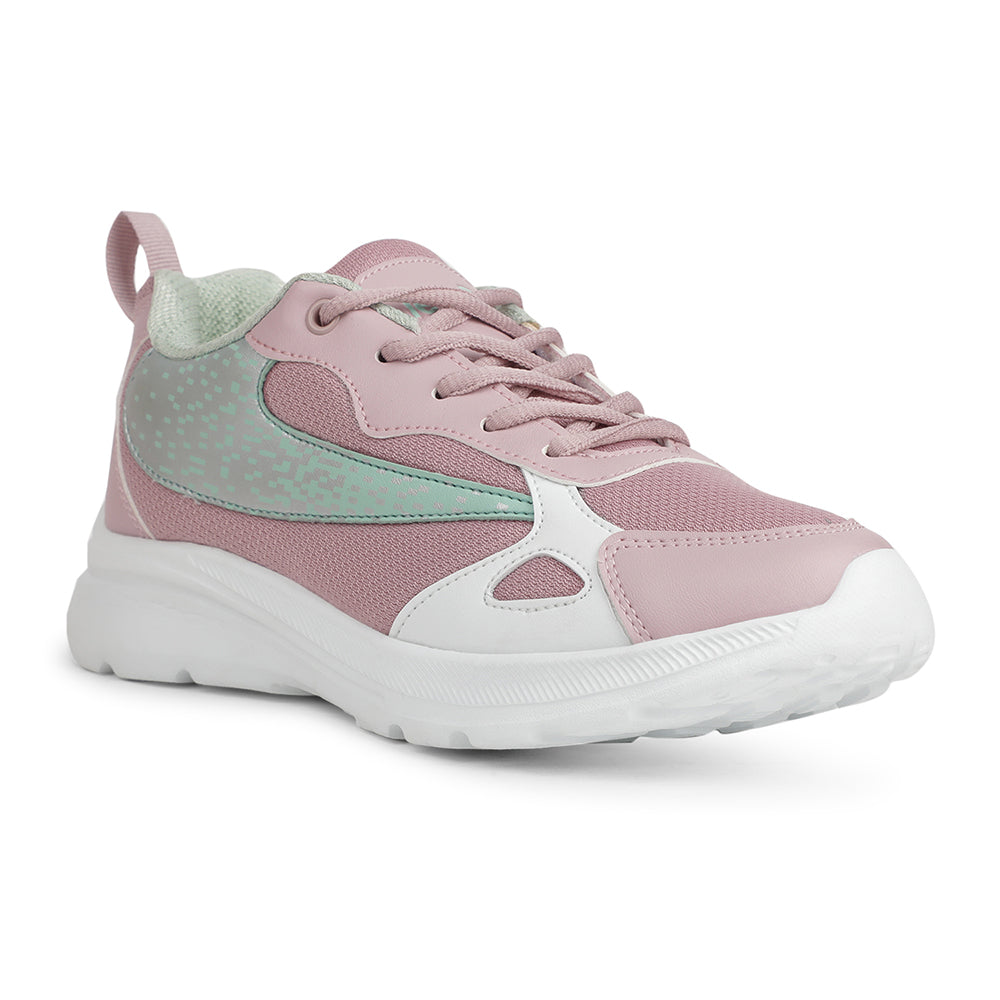 Buy Leap7x Peach Casual Lacing Shoes For Kids TRAVEL-1L