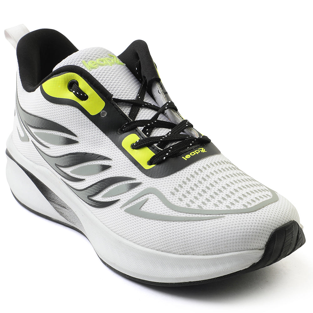 Buy Leap7x White Sports Lacing Running Shoes For Men CASIO By Liberty