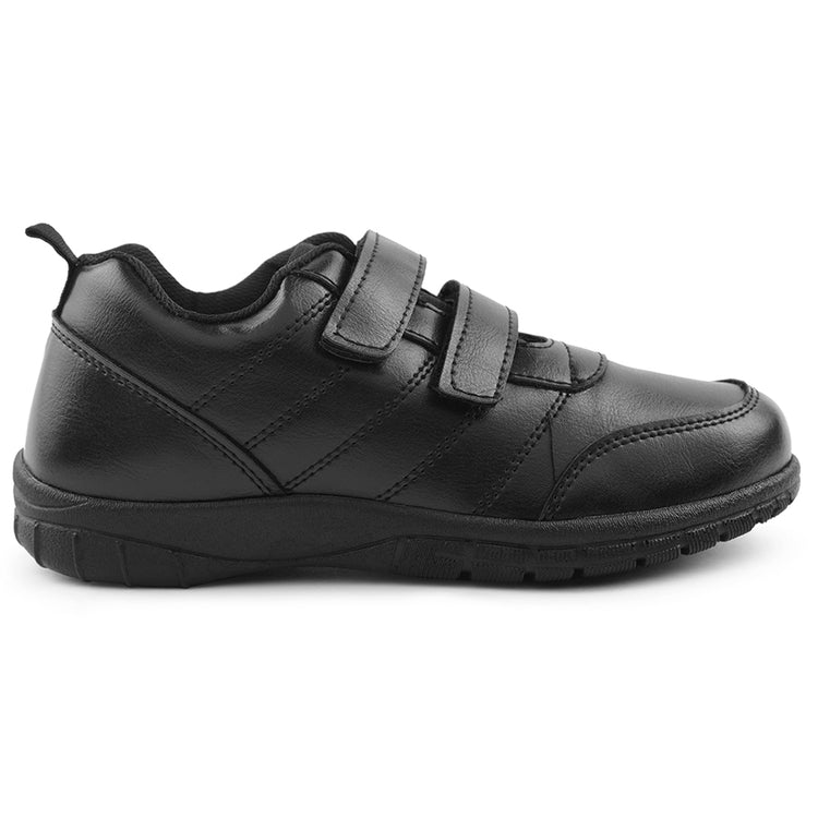 Buy Prefect Black Slip-On School Shoes For Kids SCHOOLPTMV