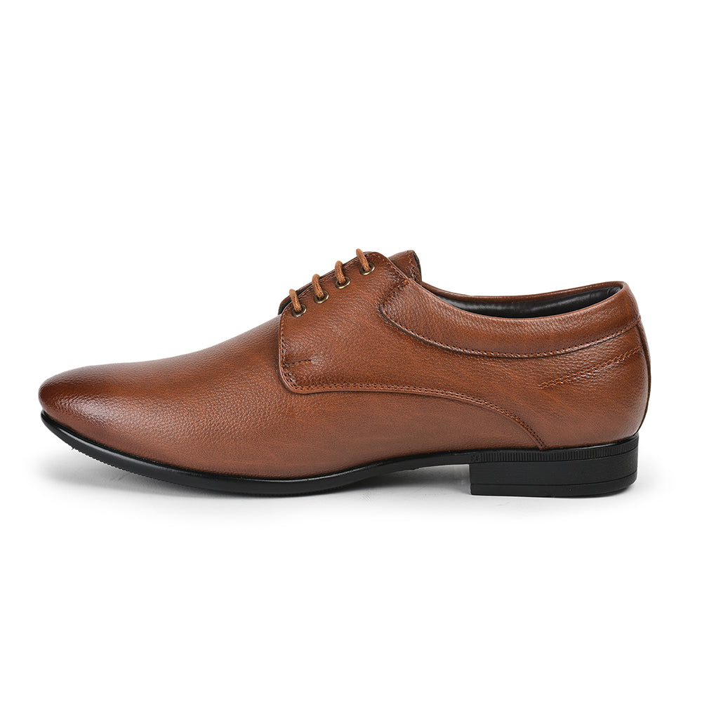 Buy Fortune By Liberty Men HOL-110 Tan Formal Lacing Derby Shoes