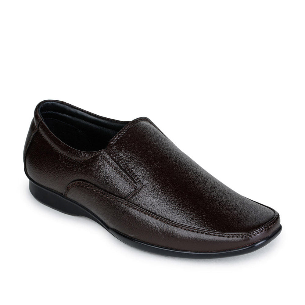 Buy Fortune (Brown) Classic Loafer Shoes For Men HOL-17 By Liberty
