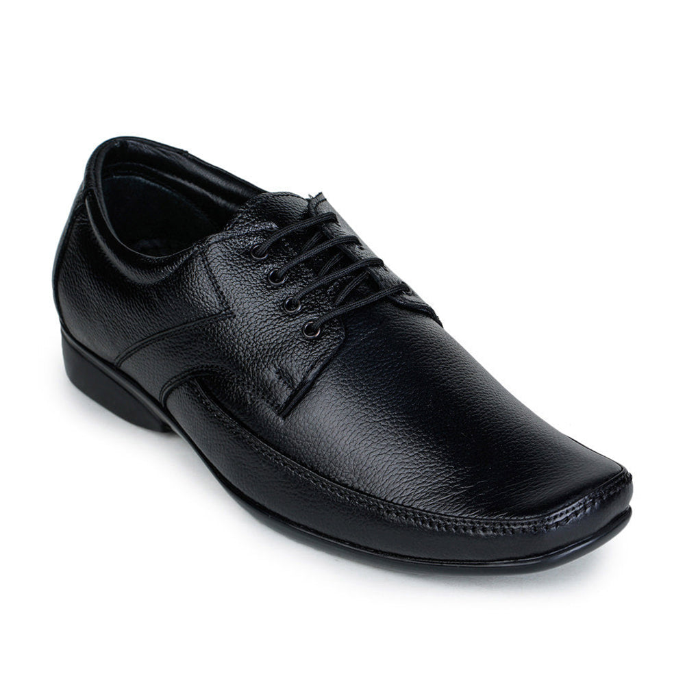Buy Fortune (Black) Derby Shoes For Men HOL-12 By Liberty