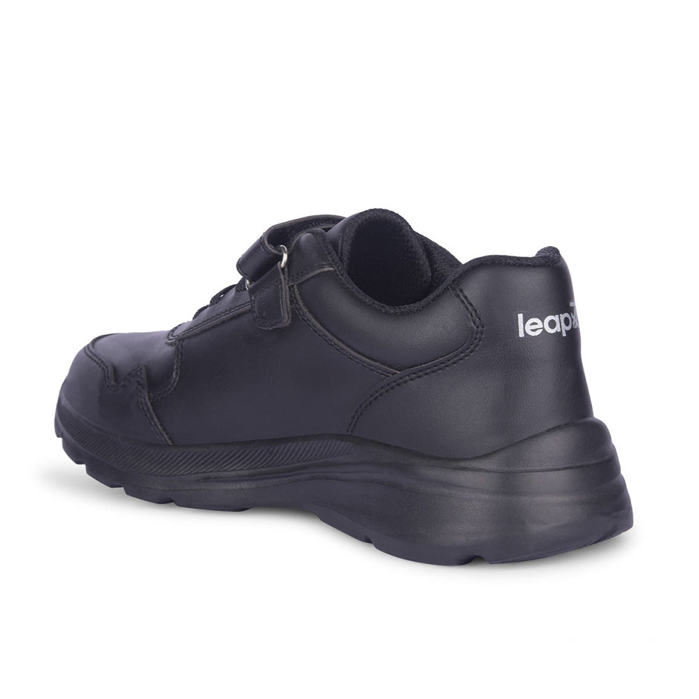Buy Leap7x Black Velcro Uniform School Shoes For Kids SCHLPRO-3 By Liberty