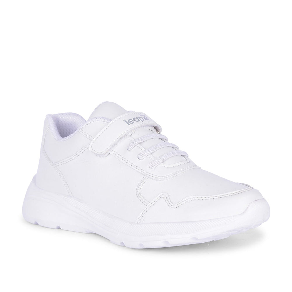 Buy Leap7x White Velcro Uniform School Shoes For Kids SCHLPRO-3 By Liberty