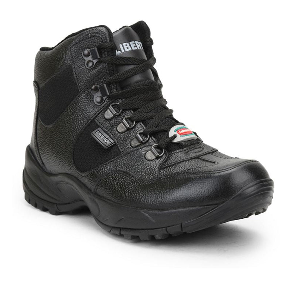 Buy Defence Trekking Ankle Men's Black Casual Shoes