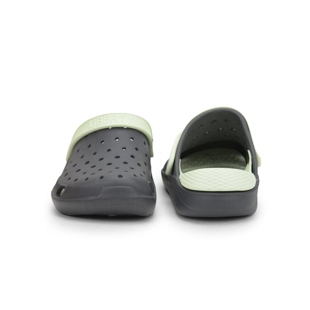 Buy A-HA Dark Grey Slingback Clogs For Men LPMXT-800 By Liberty