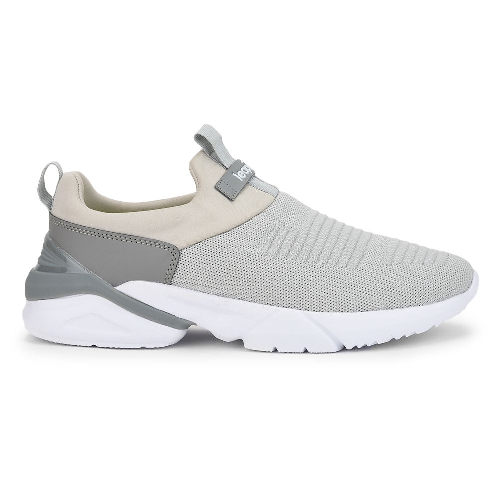 Buy Leap7x Non-Lacing Light Slip-on Men's Grey Casual Shoes BRISK-01
