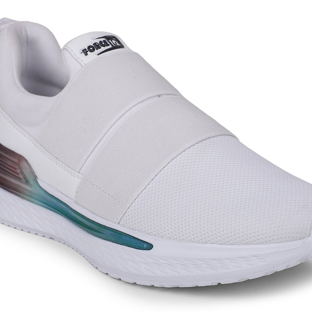 Buy Force 10 White Slip-On Walking Shoes For Men BLAKES-2E