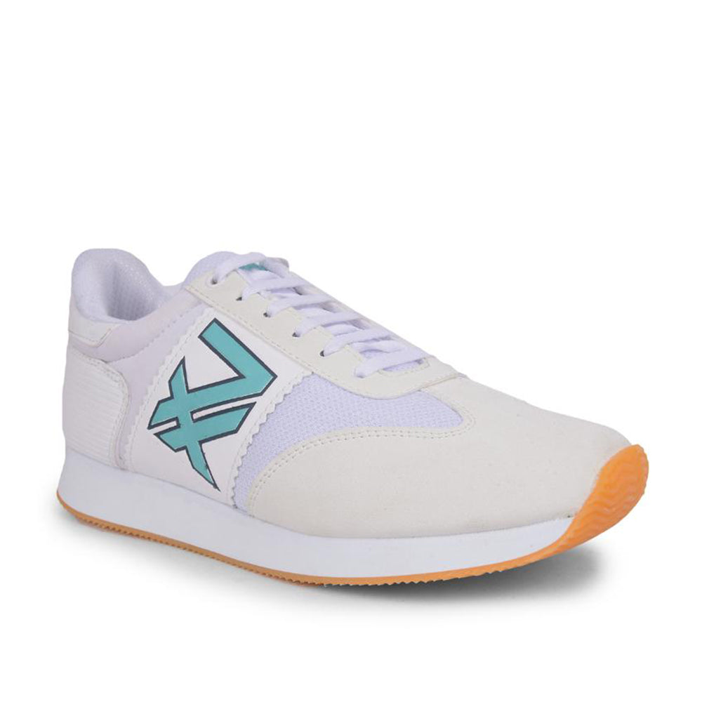 Buy Leap7x Casual Lacing White Sneakers For Men