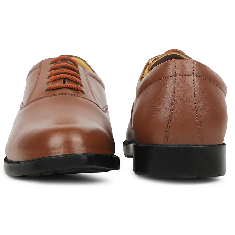 Buy Freedom Tan Classic Oxford Police Shoes For Men 5238-219WT-5238060166