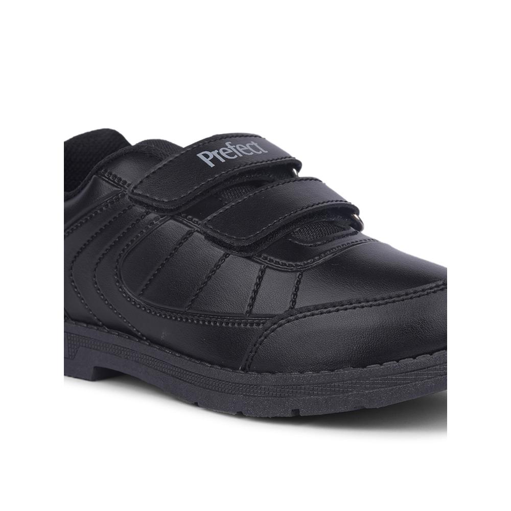 Buy Prefect Black Non Lacing Uniform School Shoes For Kids SCHOOLFUN By ...