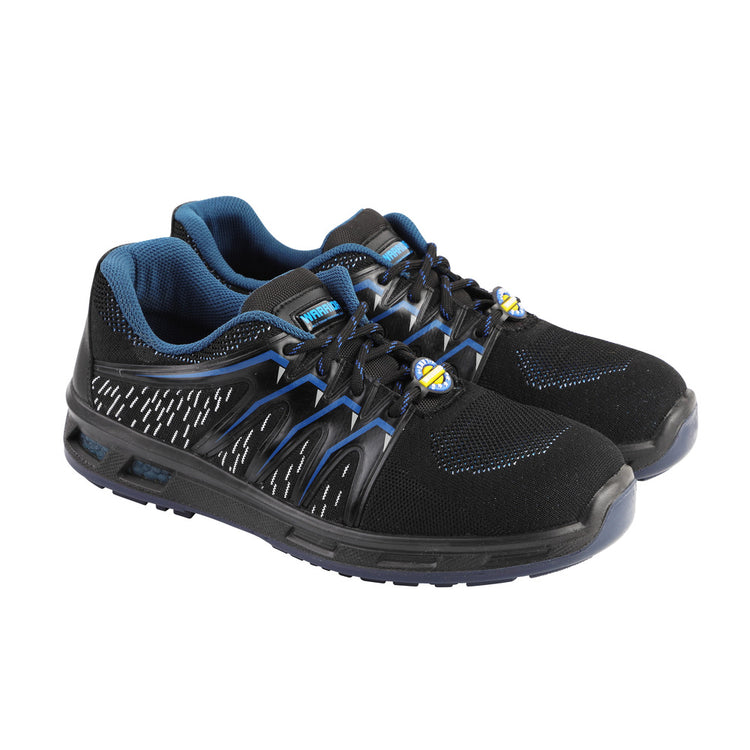 Buy Warrior Blue Industrial Safety Shoes for Men 3004-28