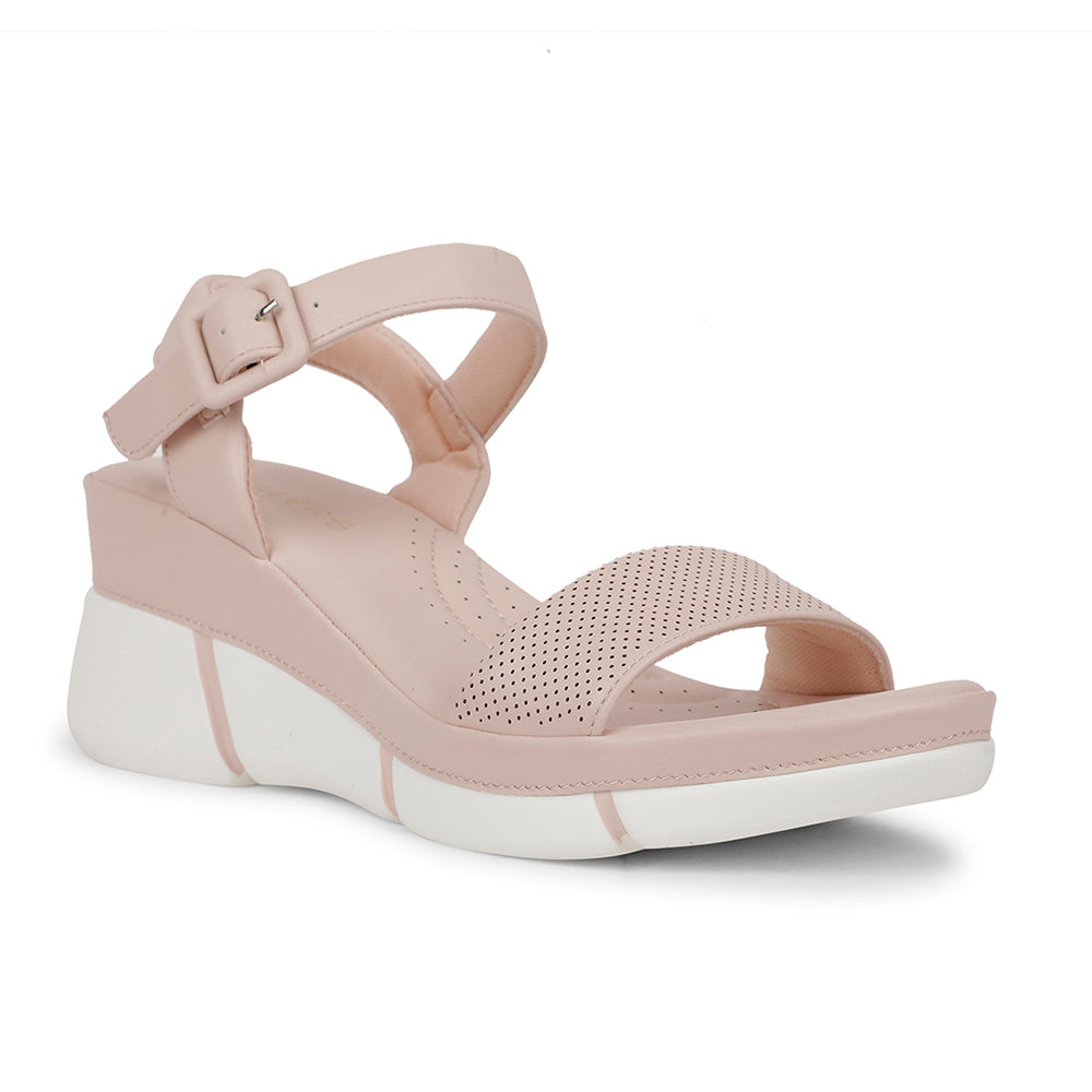 Buy Healers Casual Peach Sandal For Women ZQ-RN-L70 By Liberty