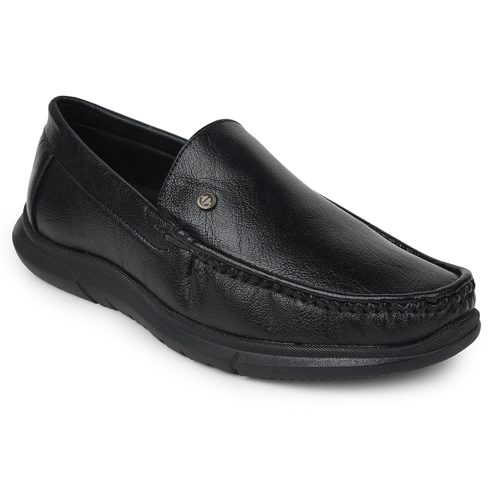 Buy Healers Black Formal Loafers For Mens VSL-3 By Liberty