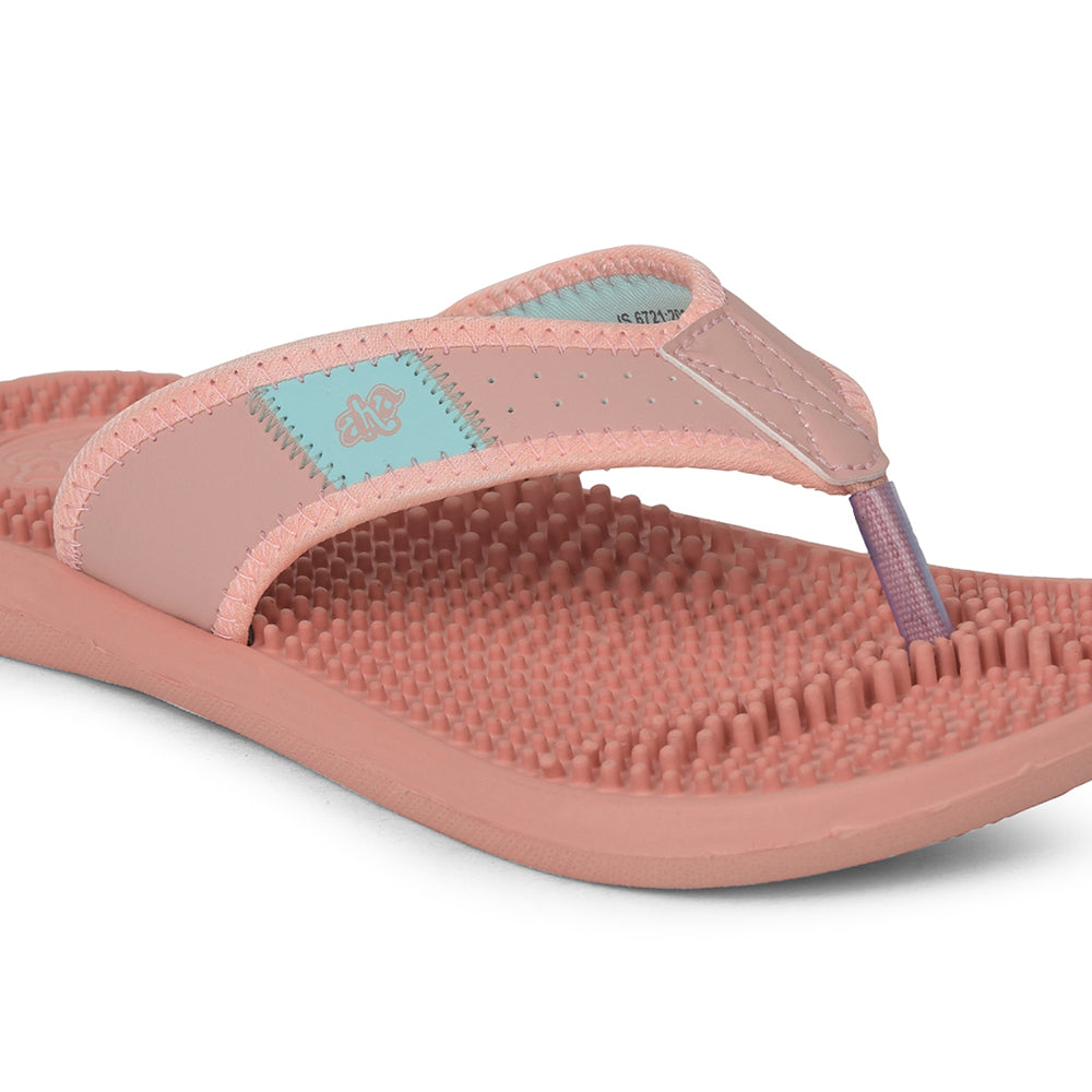 Buy A-HA Peach Casual Slipper For Women ACUPLUS-2 By Liberty