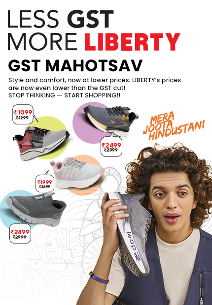 Liberty Shoes: Buy Footwear Online from the Most Trusted Indian Brand